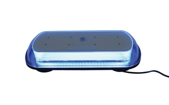 17″ SAE/DOT Class 1 Amber/Blue Beacon Bar with Clear Cover – NightRider ...